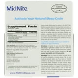 MidNite Fast Acting Non-Drowsy Nighttime Pills, Drug-free Sleep Aid ...