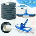 Pool Vacuum Kit Swimming Pool Vacuum Head with 1-1/2" x 30 ft Hoses ...