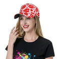 Sigee Lips Kiss for Fashionable curved brim baseball cap for Men Women ...
