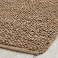 Natural Tan Farmhouse Flooring Minneka Jute Rectangle Accent Rug ...