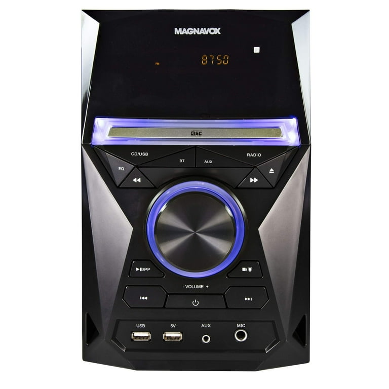 Magnavox 3-Piece CD Player Shelf System with Digital PLL FM Stereo