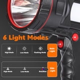 Hunting Friends Super Bright Rechargeable LED Spotlight Flashlight ...