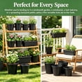 ACDANC 2026 New 24Pcs Nursery Pots Plastic Planter with Drainage Holes ...