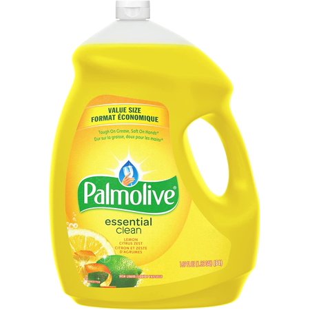 Palmolive Essential Clean Liquid Dish Soap, Lemon Citrus zest, 5 Liter ...