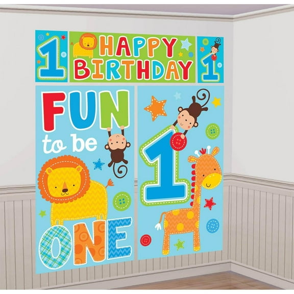 Despicable Me Scene Setter Photo Backdrop Wall Decorating Kit - Walmart.com