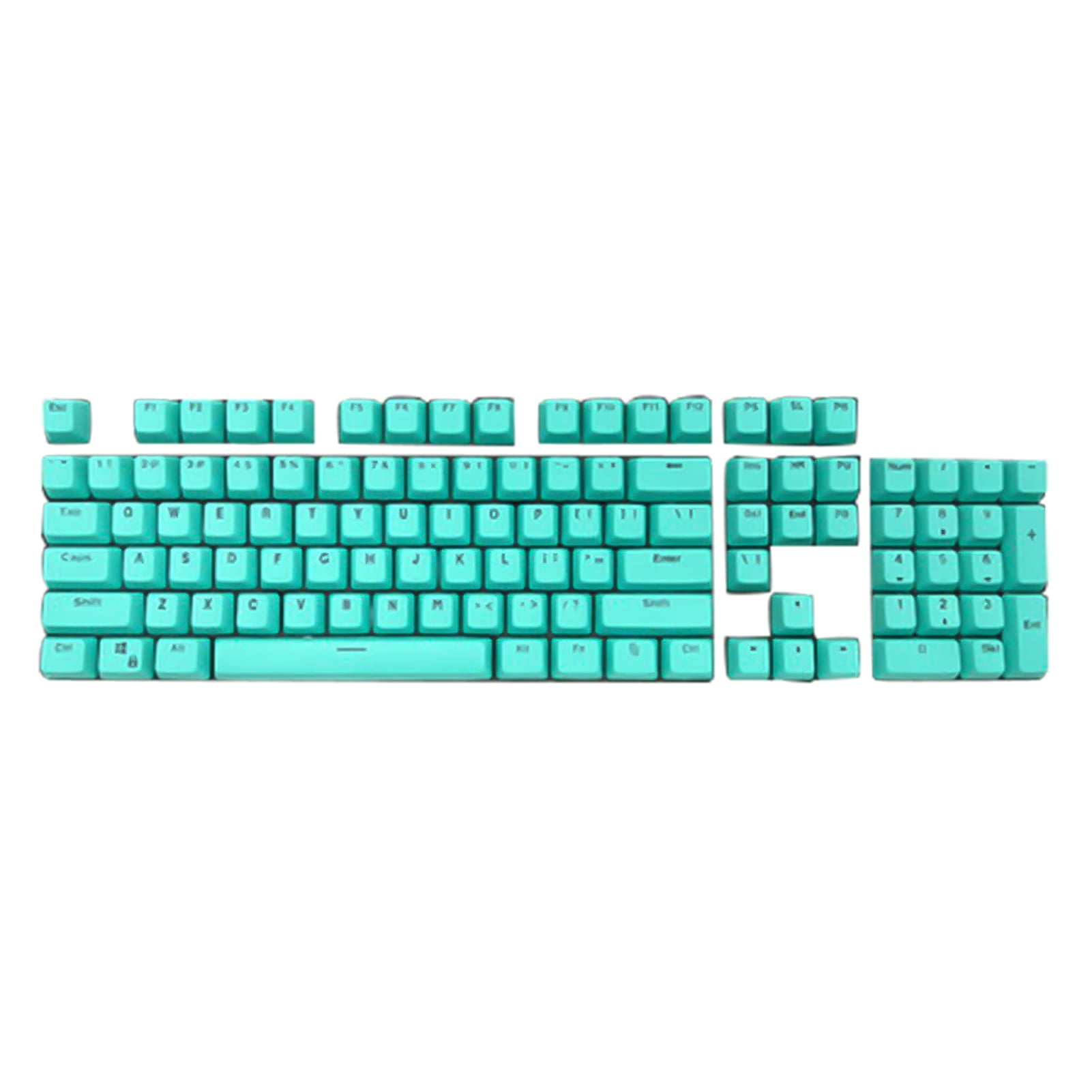 104Pcs Universal Backlight PBT Keycaps Mechanical Keyboard Personalized ...