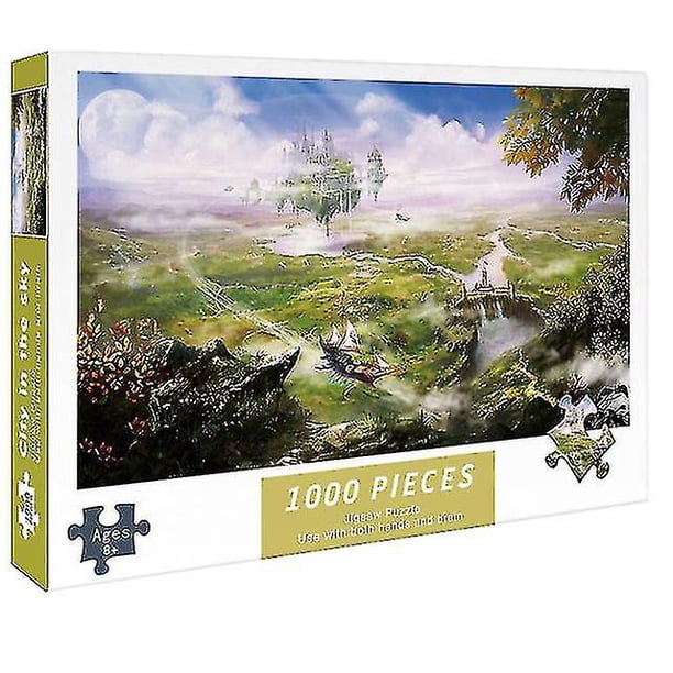 1000 Pieces Of Wind Shadow Pattern Puzzle For Children And Adults ...