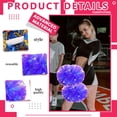 20 Pcs pom poms Cheer,14.57inch pom poms Cheerleading with Handle Style ...