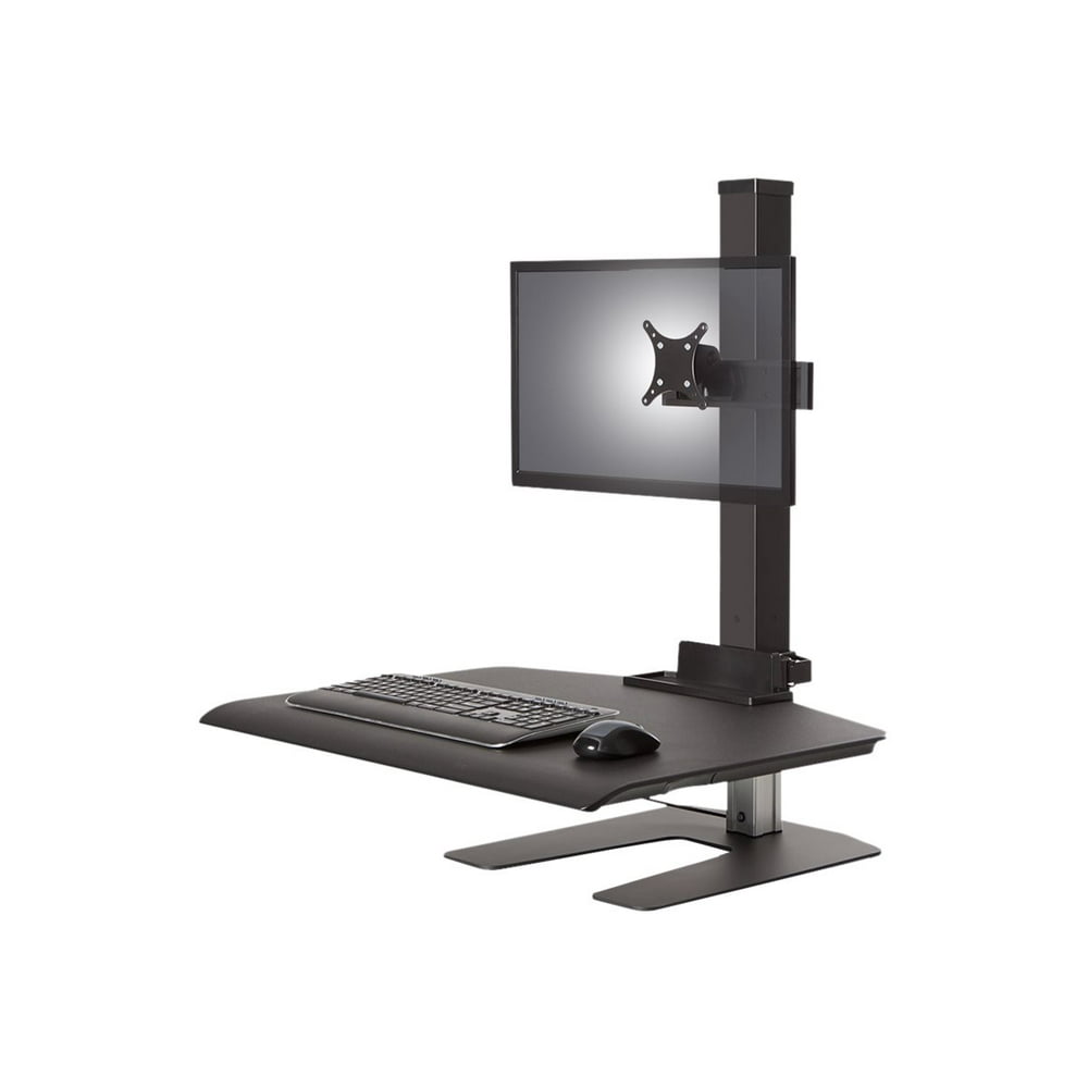 Innovative Office Products Single Monitor Freestanding Sit Stand ...