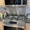 12" By 30" Stove Backsplash Splatter Guard Range Hood Splash Wall ...
