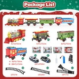 WonderStone Electric Trains Set with Lights & Sound, Classical Cargo ...