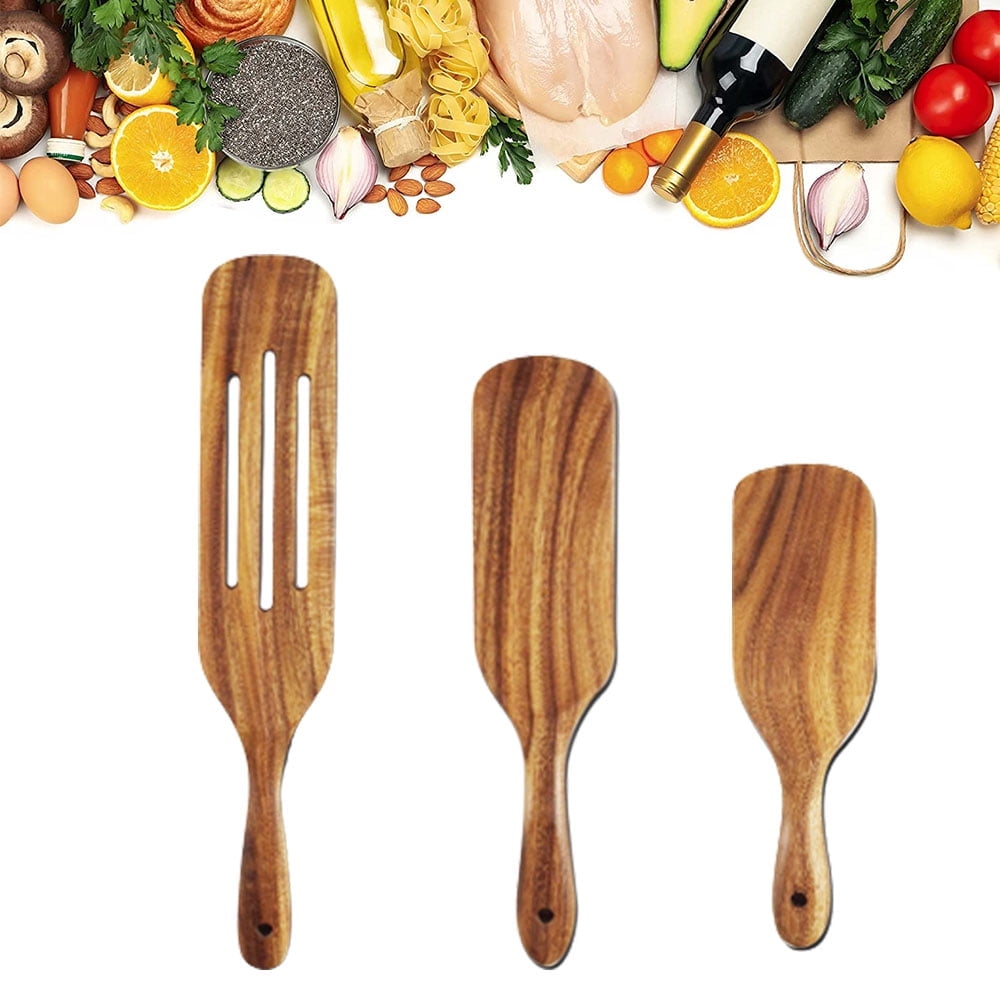 Click here for Generic Spurtle Set Wooden Spatula For Cooking Ute... prices