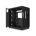 NZXT H9 Flow All Black CM-H91FB-01 - Dual-Chamber Mid-Tower PC Cooling Airflow Case - Walmart.com