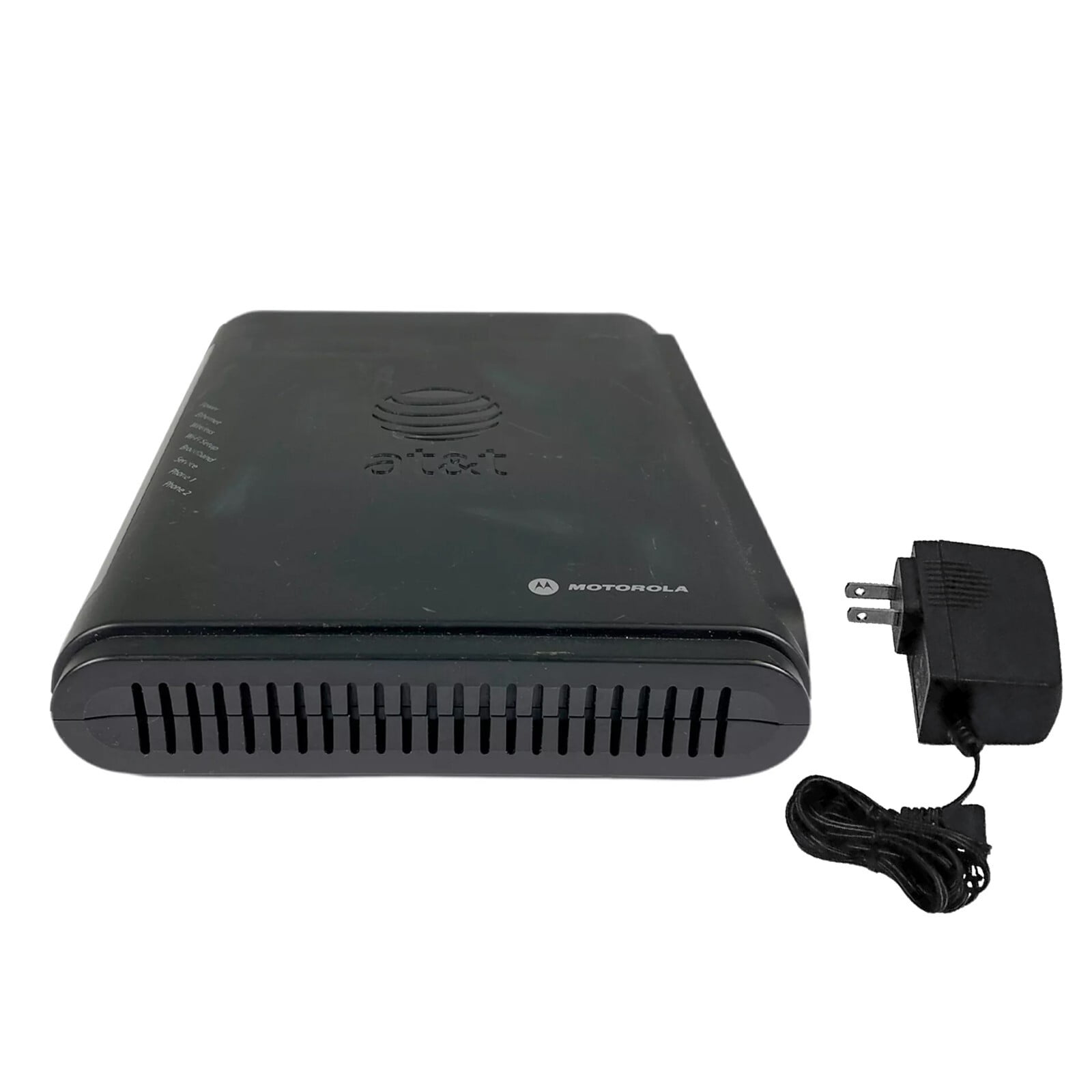 Pre-Owned AT&T Motorola NVG510 U-Verse DSL Ethernet Wireless WiFi ...