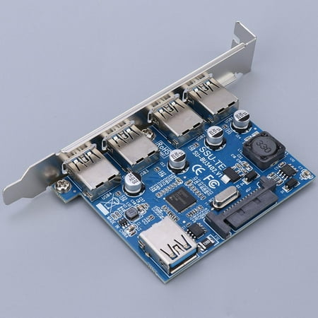 USB 3.0 PCIE Card - 4 Ports USB Internal Header Expansion Card, 15 Pin ...
