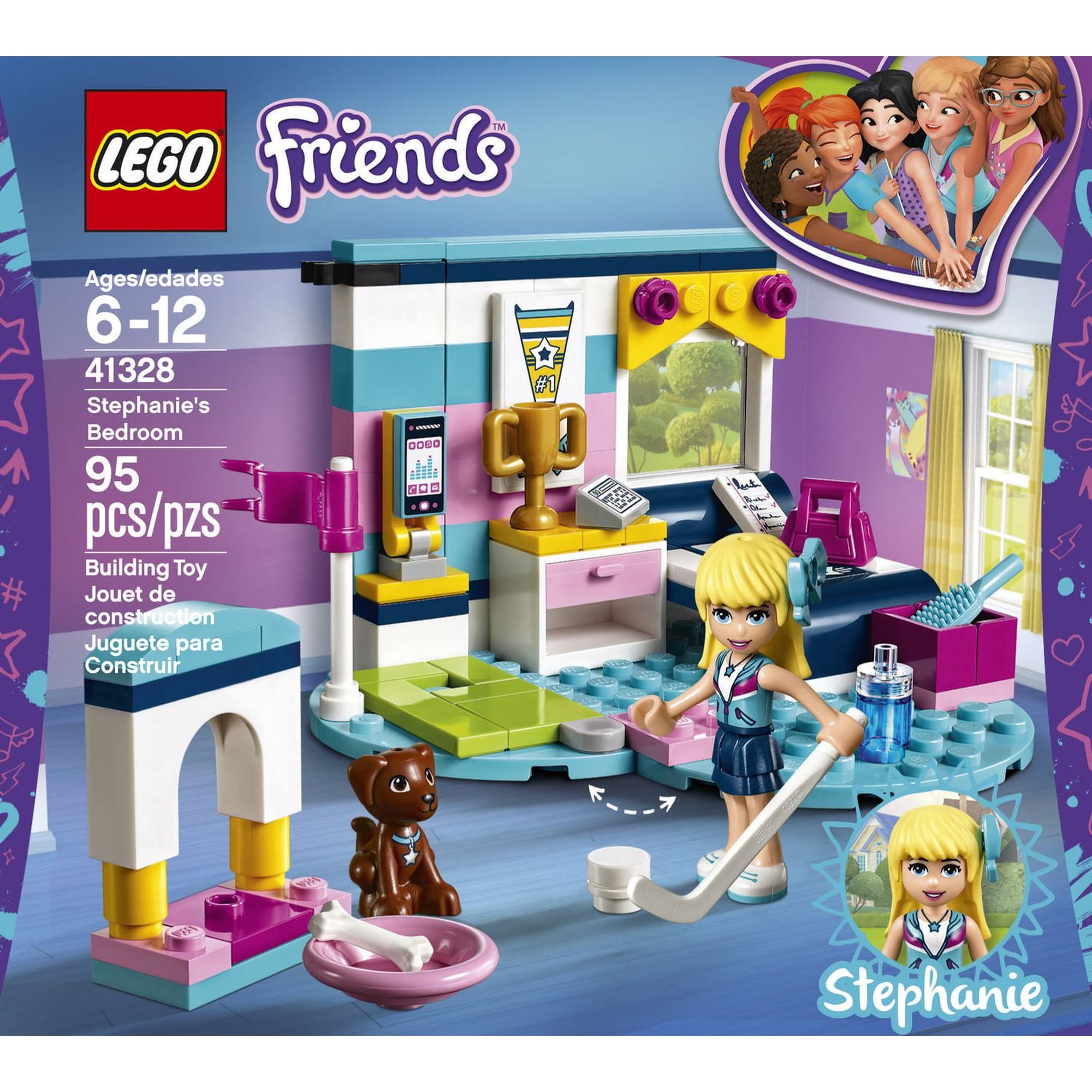 Click here for Lego Friends - Stephanies Bedroom (41328) prices