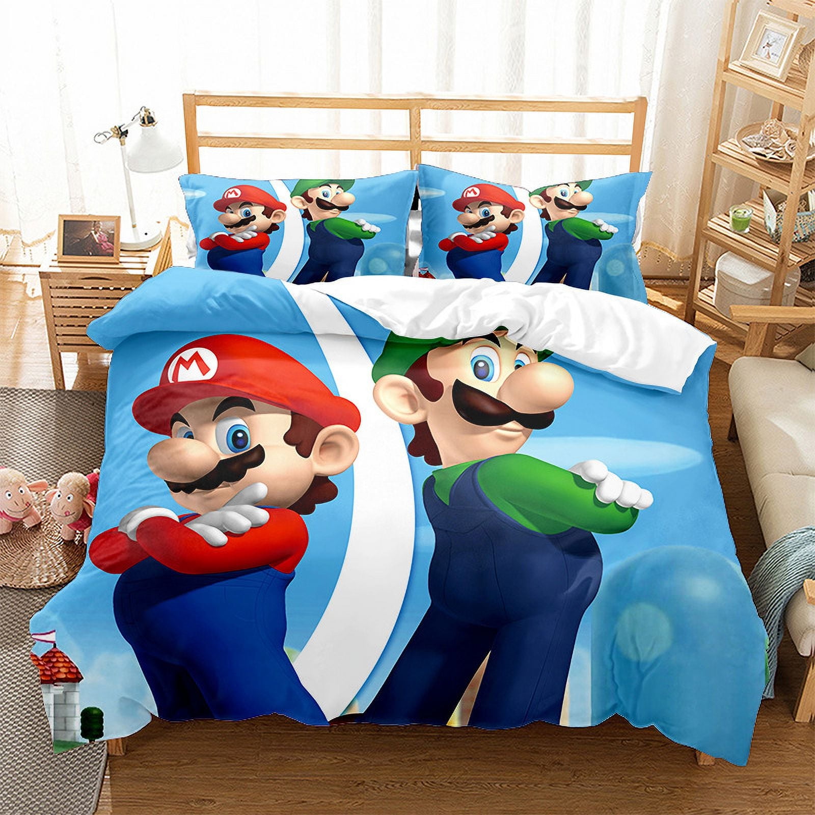 Click here for Yingd Ma-Rio 3 Pcs Comforter Set With 2 Pillowcase... prices