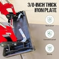 3/8" Skid Steer Attachment Plate Quick Attach Mount Plate Compatible ...