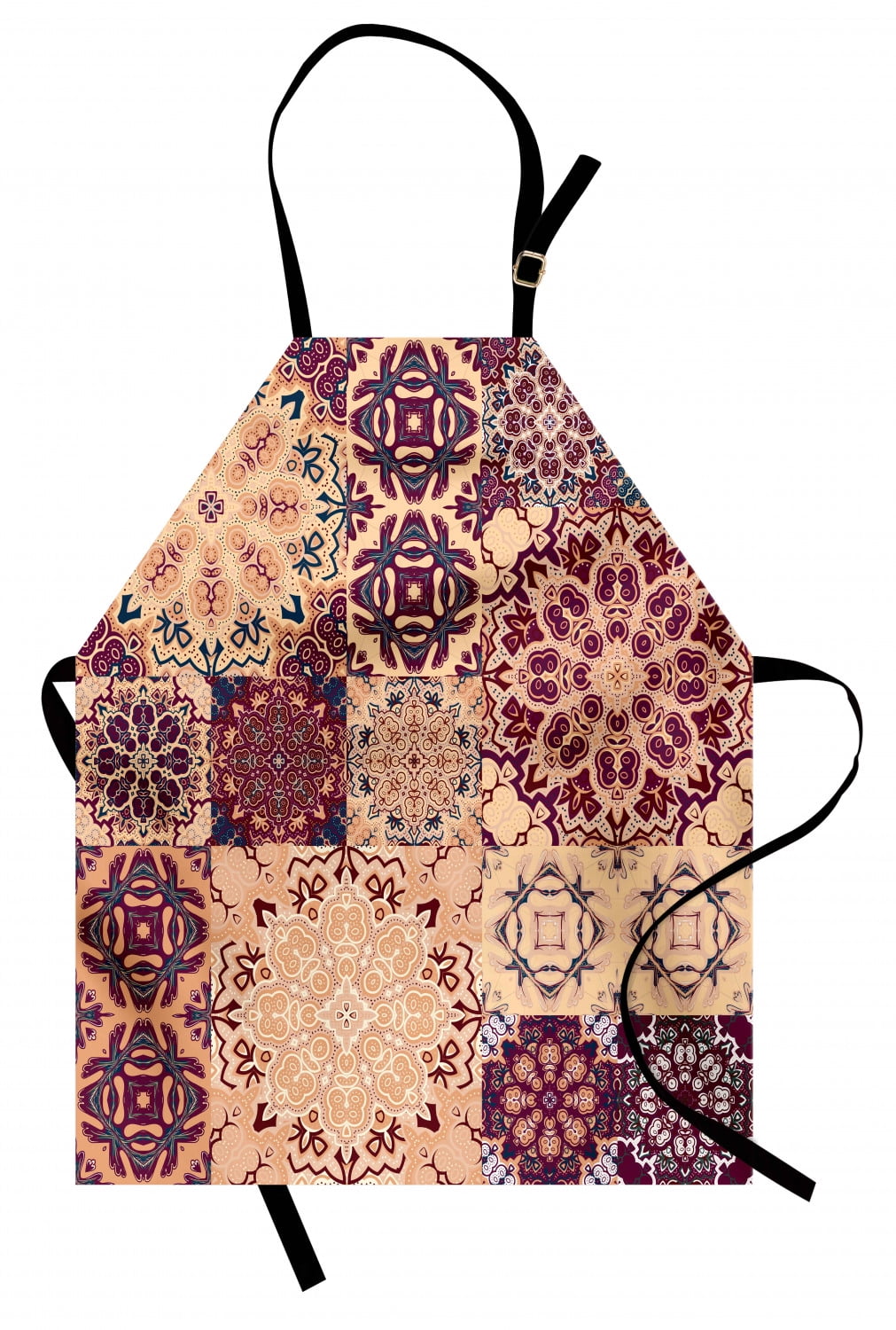 Moroccan Apron Large Set of Colorful Vintage Ceramic Tiles Arabesque ...