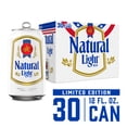Natural Light American Lager Beer 30 pack 12 fl oz Aluminum Cans 4.2% ...