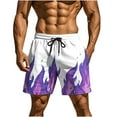 BVOFAR Mens Summer Beach Shorts with Pockets Quick Dry Swim Trunks ...