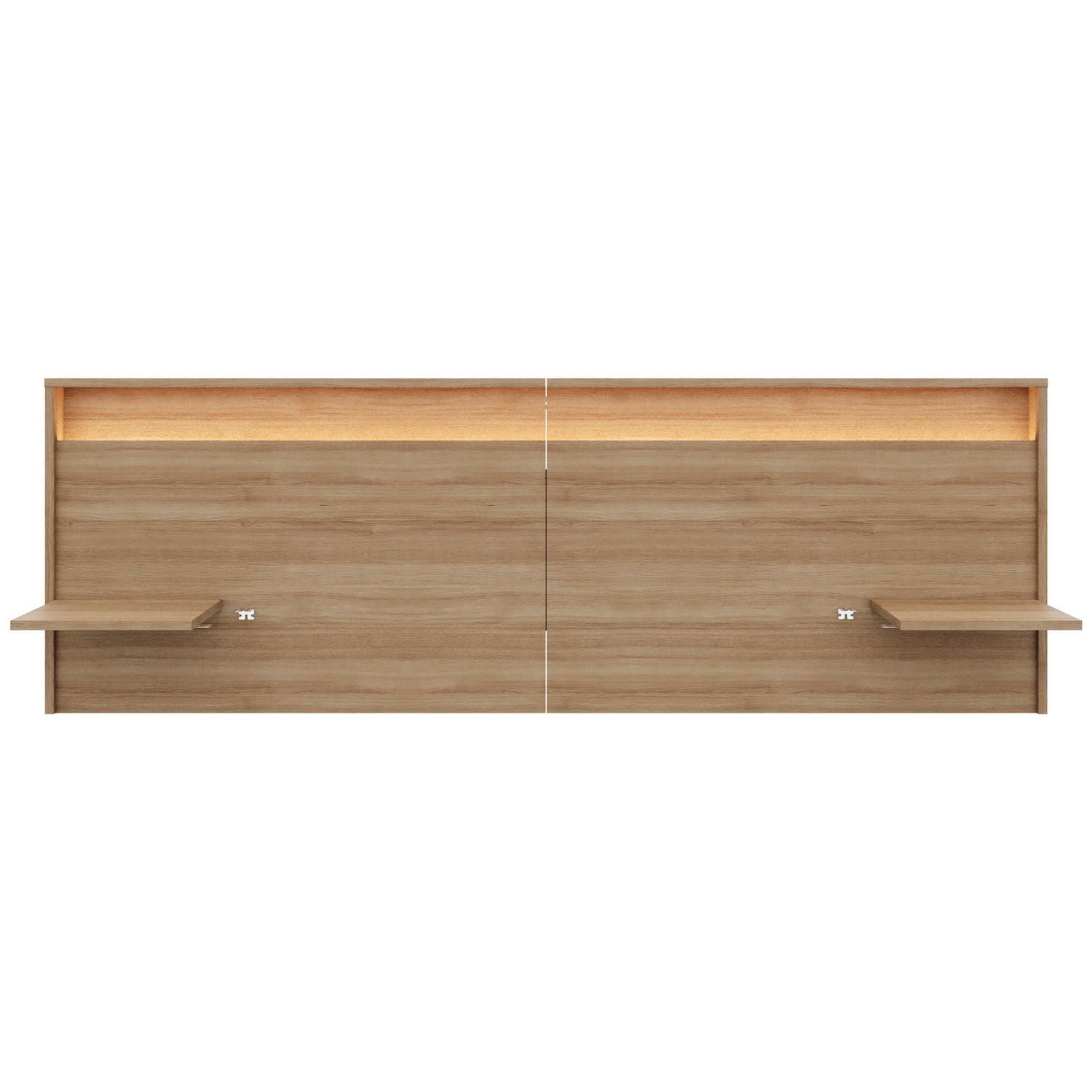 Click here for Nexera Lido Extended Headboard With Integrated She... prices