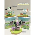 Sanrio Family Camping Series Blind Box Cartoon Cute Kuromi Cinnamoroll ...