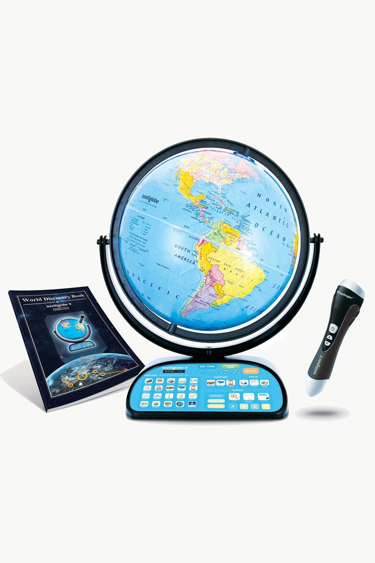 Globo Terraqueo Interactivo - INTELLIGLOBE II de 30cm de Diametro ...