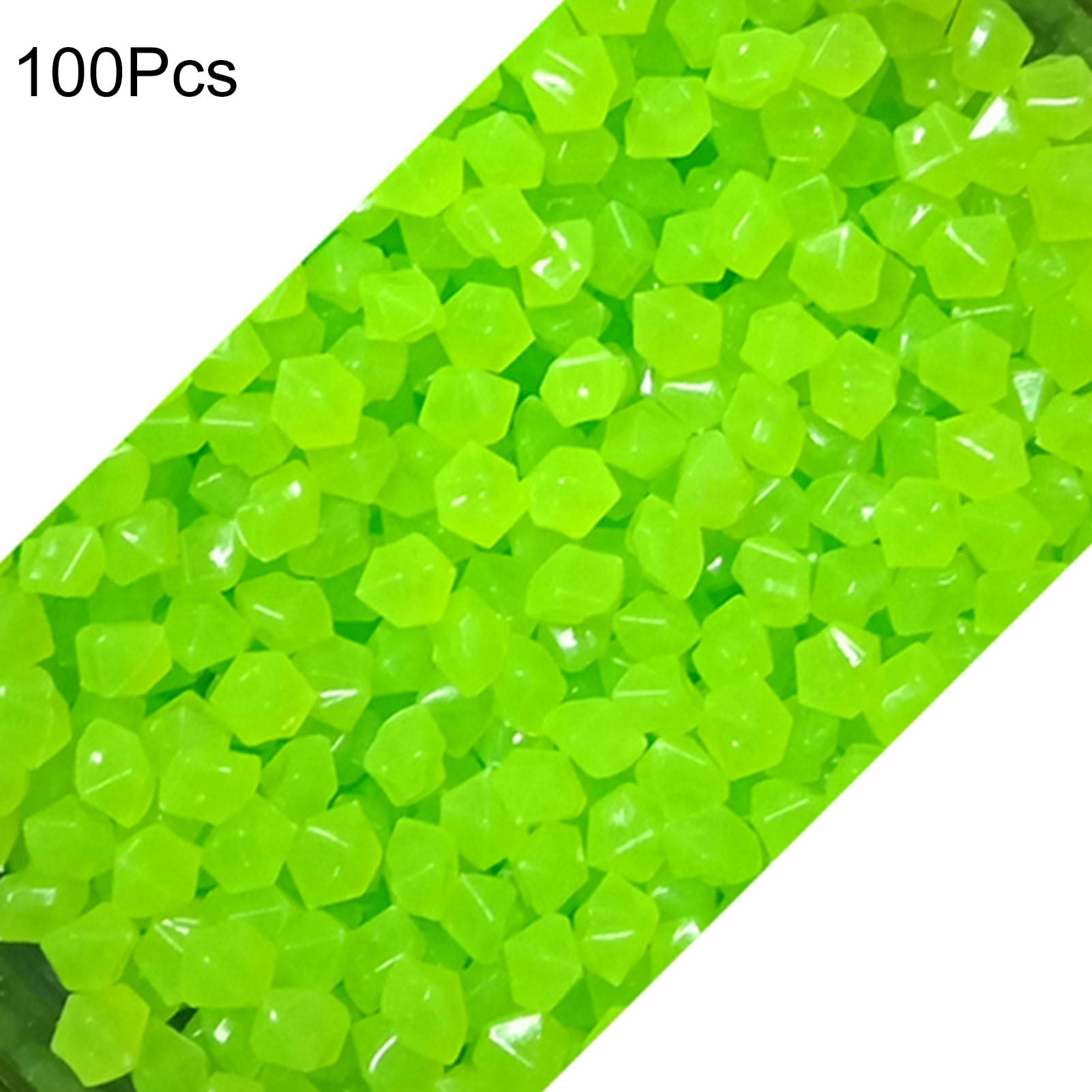 Wirlsweal 100Pcs Aquarium Stone Eco-friendly Good Looking Portable Glow ...