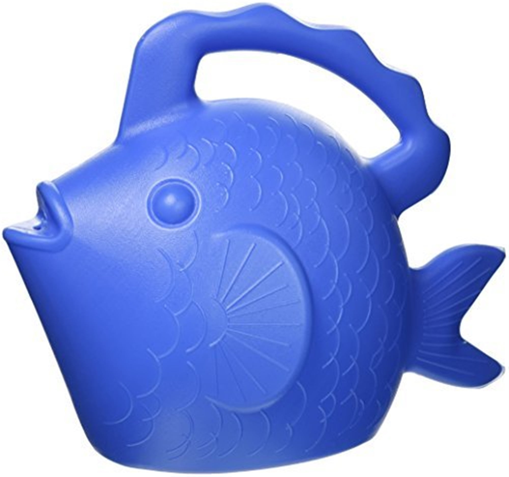 Novelty 30809 Plastic Fish Watering Can, Bright Blue, 1.5-Gallon ...