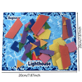 Aqua Blocks Pool Diving Game- Set Includes 40 Multi-Shape Sinking Toys ...