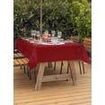 Japanese Style Rectangle Outdoor Tablecloth with Umbrella Hole Cherry ...