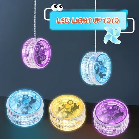 Wweixi 3piece Portable LED Yoyo Ball Indoor And Outdoor Fun Attention ...