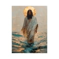 Affixzi Walking on Water Poster, Matte Vertical or Horizontal Wall Art ...