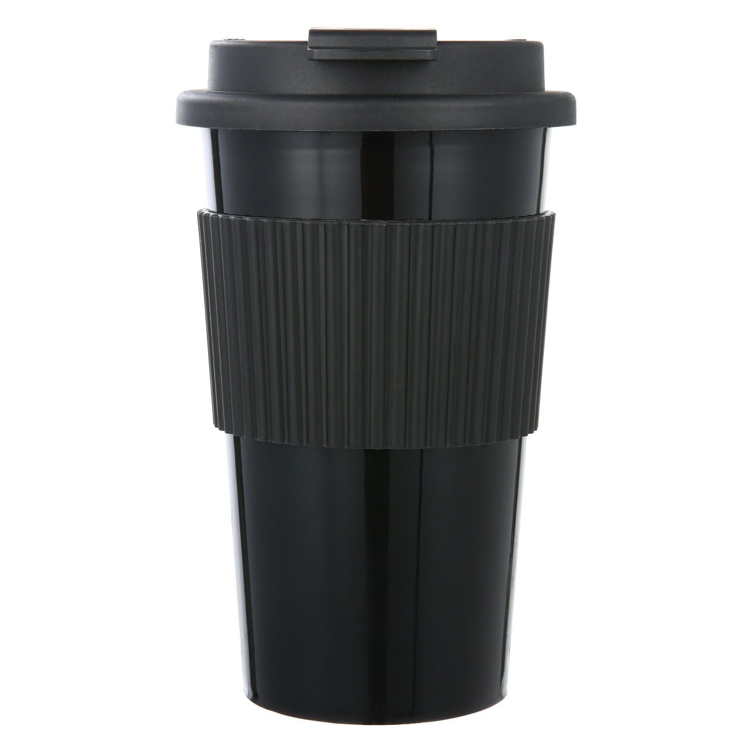 Click here for Mainstays 18oz Rich Black To-Go Plastic Coffee Cup... prices