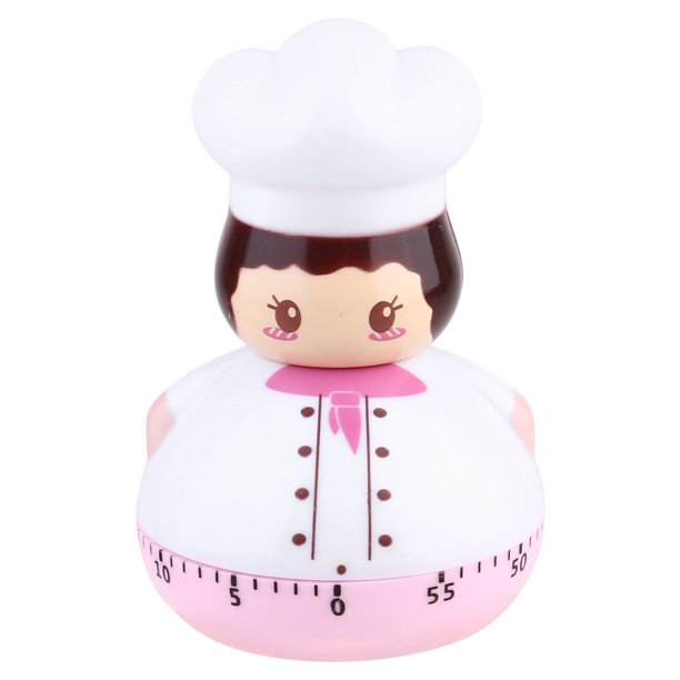 Mini Chef Design Mechanical Timer Kitchen Timer Household Cooking Time ...