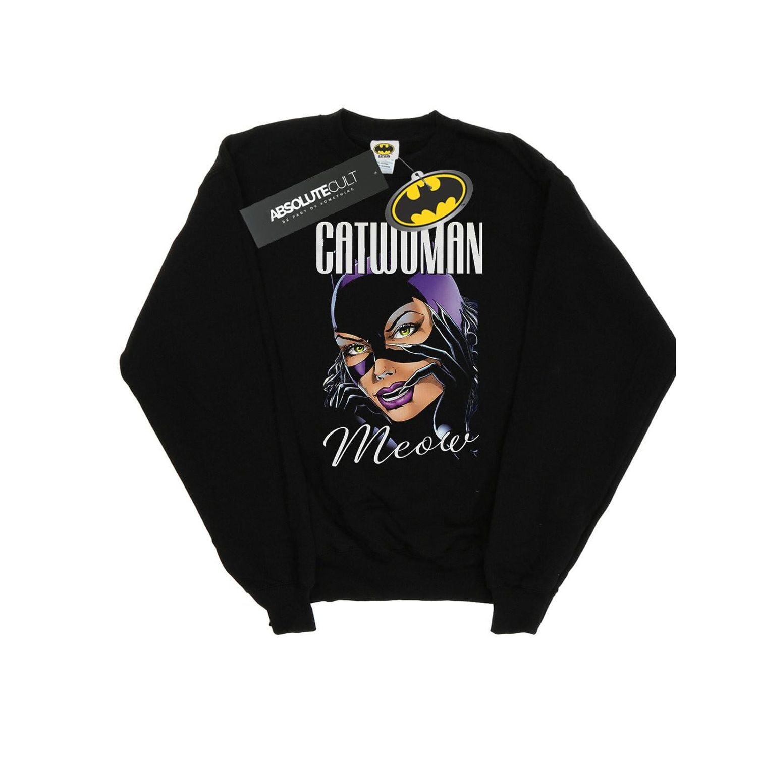 Click here for Dc Comics Mens Batman Catwoman Feline Fatale Sweat... prices