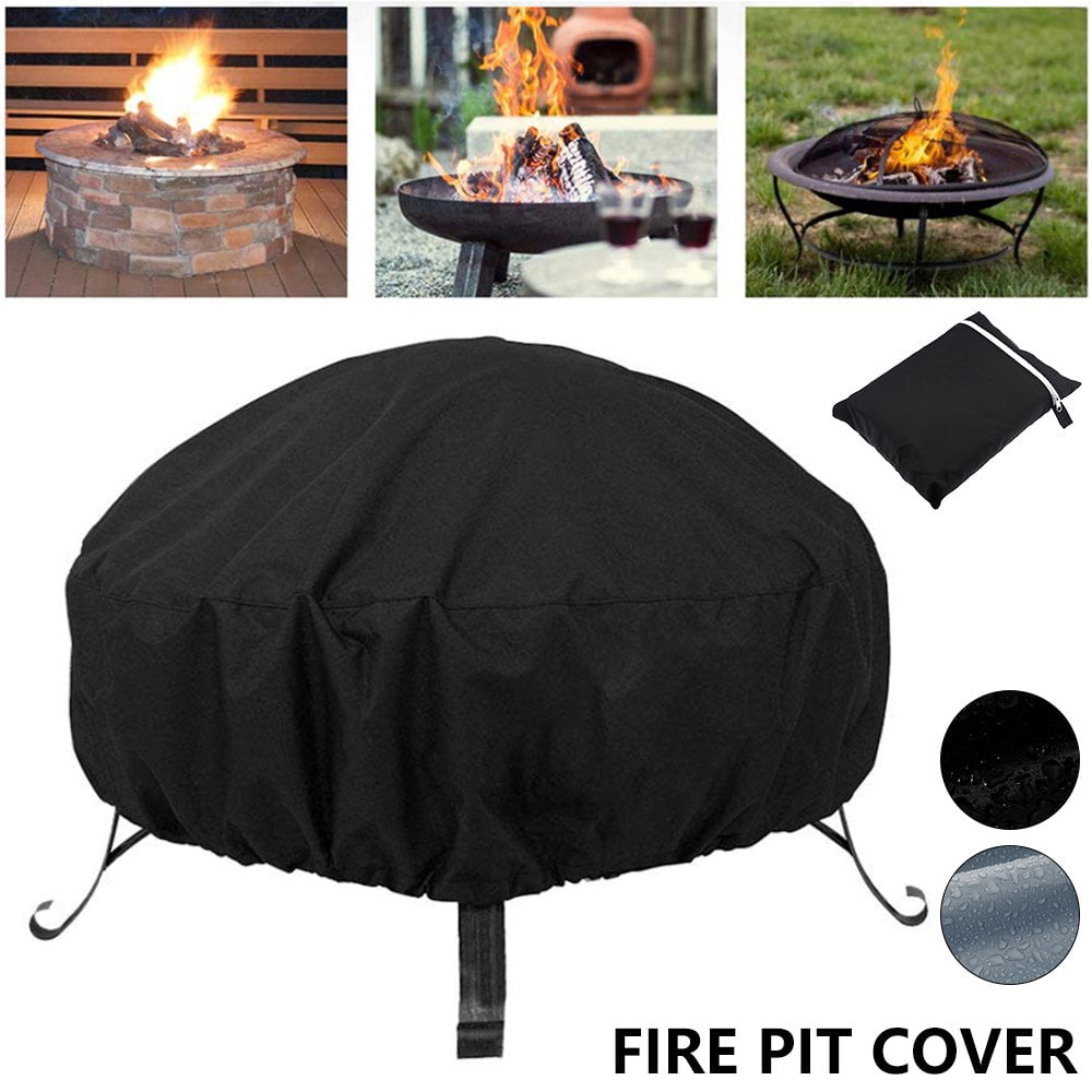 Click here for Eimeli Round Fire Pit Cover Garden Patio Protectiv... prices