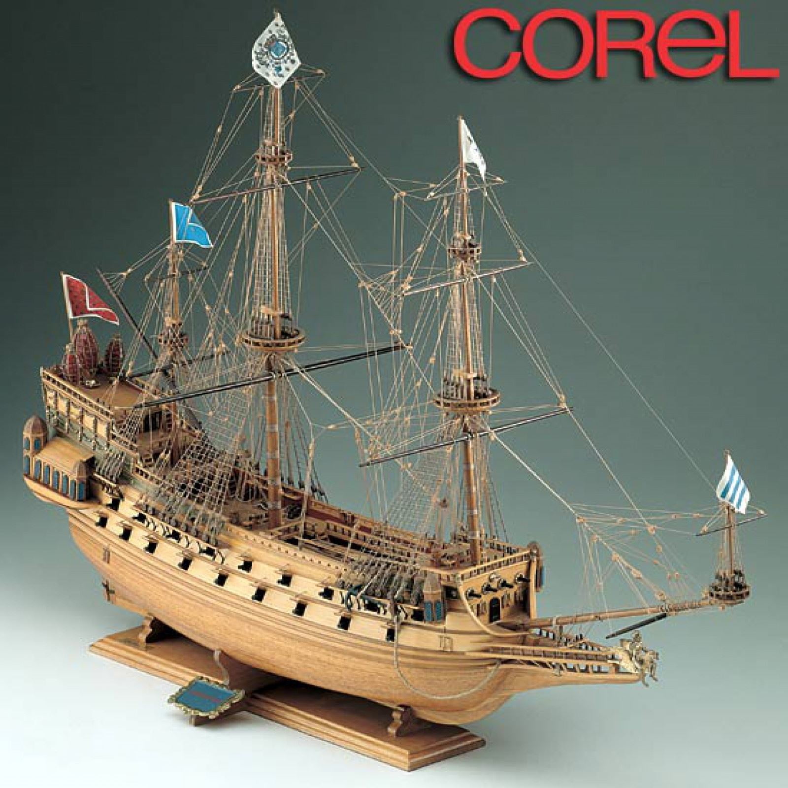 COREL LA COURONNE WOOD SHIP MODEL KIT - Walmart.com