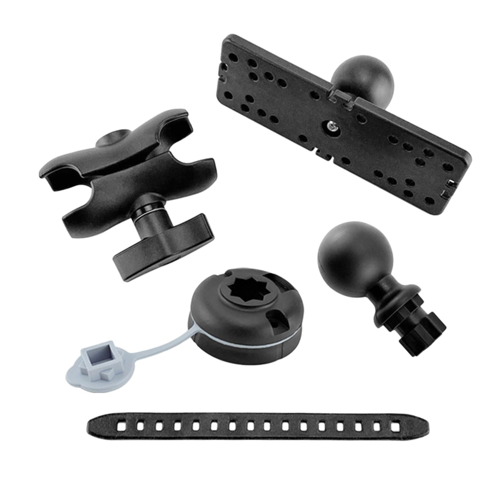 Ball Joint Marine Boat Depth Sounder Mount Holder Mounting Plate 360 ...