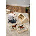 Wooden Folding Corral Fence Toy, Amish-Made - Walmart.com