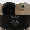 Sunvivi 4QT Slow Cooker, Mini Food Warmer, 3 Heat Settings, Removable ...