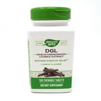 Enzymatic Therapy DGL Supplement - Chewable Digestion Tablets, Licorice ...