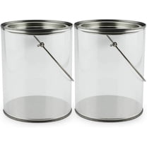 Plastic Paint Can Containers (6Pc) - Party Supplies - 6 Pieces ...