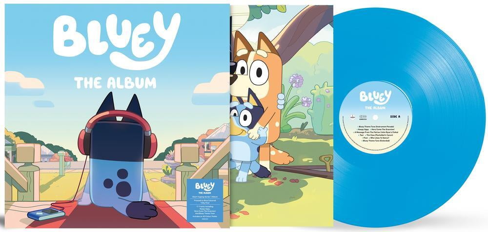 Buy Bluey - The Album [140-Gram Bluey Colored Vinyl With Poster] Online ...