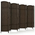 Jostyle Room Divider 6ft. Tall Extra Wide Privacy Screen, Folding ...