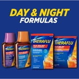 Theraflu Max Strength Nighttime Cough Cold and Flu Relief Medicine ...
