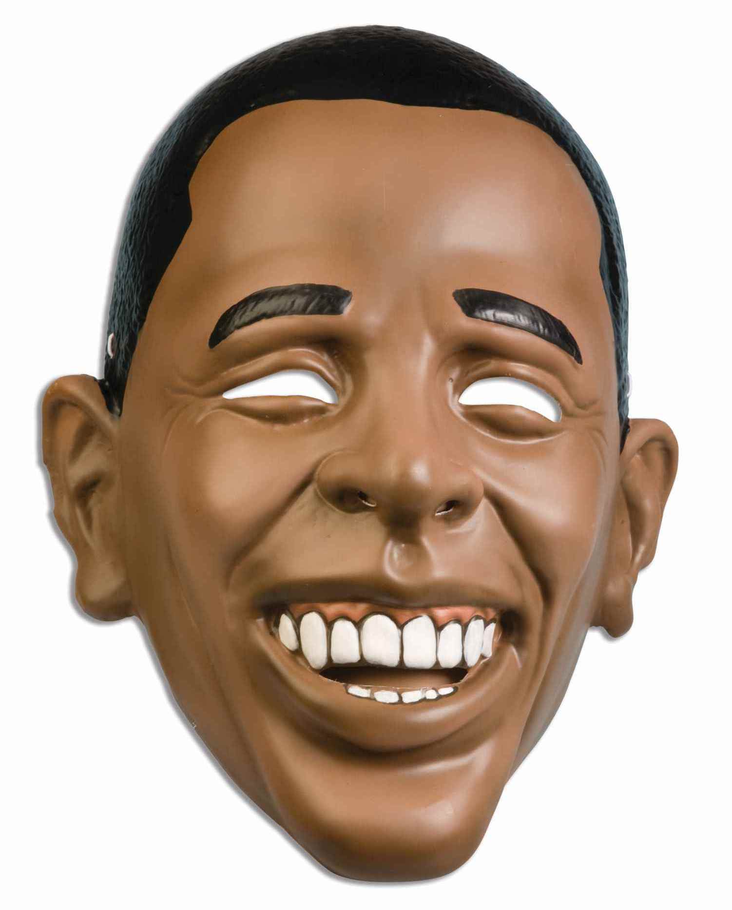 Barack Obama Mask Plastic Half USA President Costume Accessory PVC ...