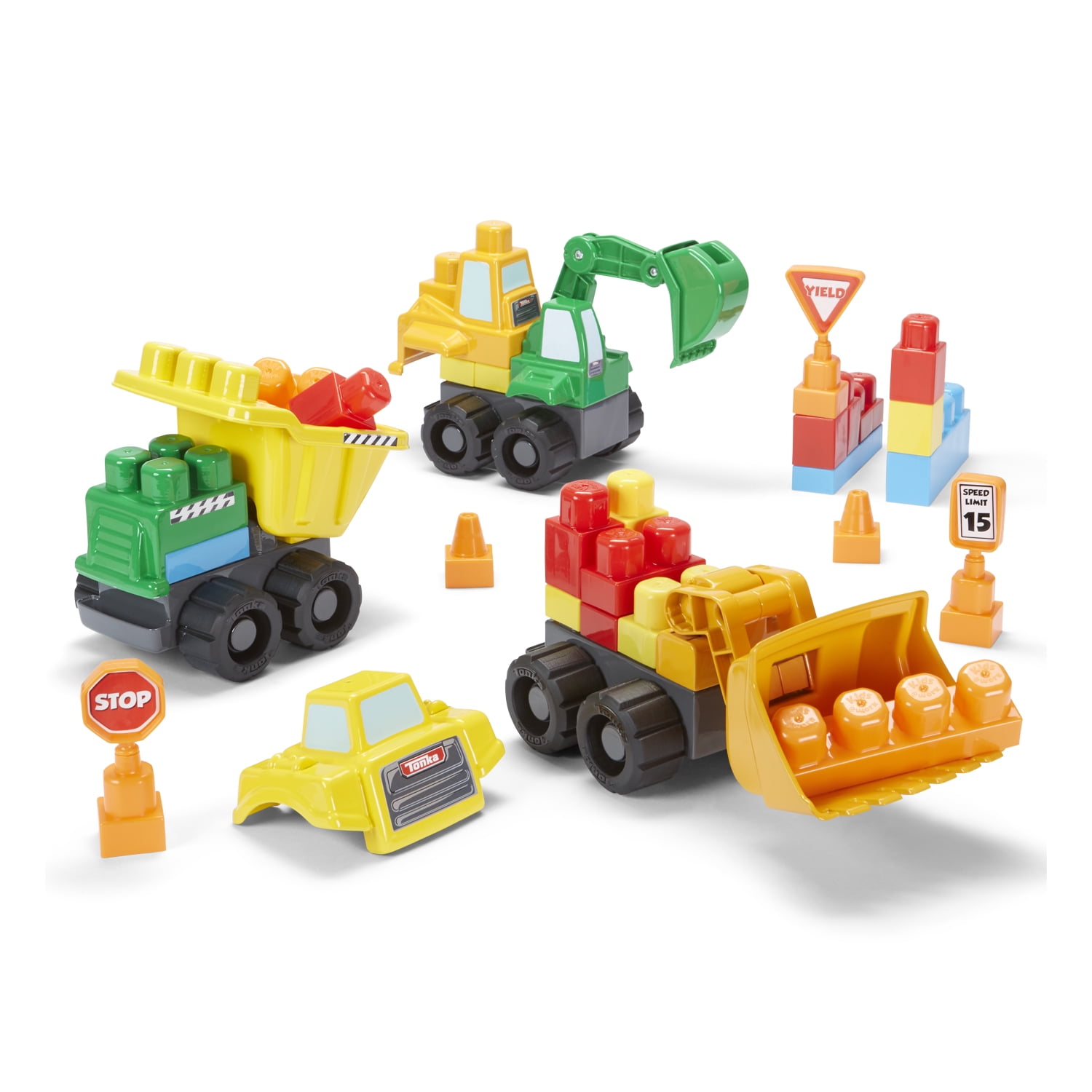 Tonka 35 pc Ultra Tuff Construction Play Set - Walmart.com - Walmart.com