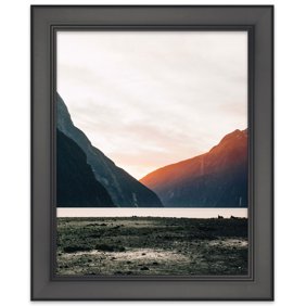 Mainstays 11x14 Front Loading Picture Frame, Black, Set of 6 - Walmart.com